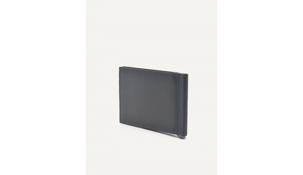Leather Bi-Fold Card Holder with Money Clip |PEDRO