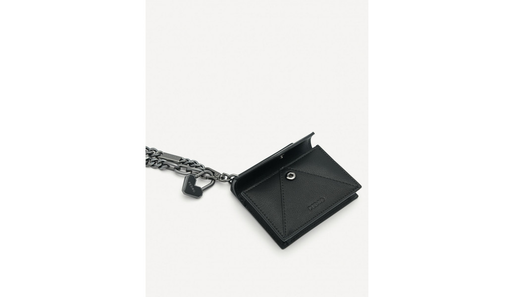 Leather Bi-Fold Card Holder with Key Chain|Pedro Pakistan