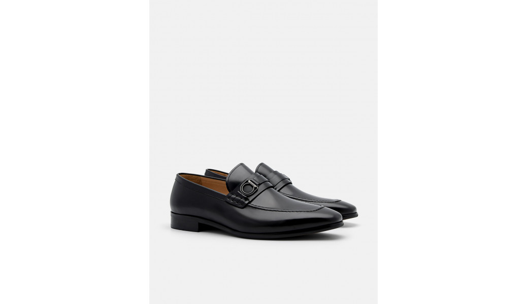 Leather Buckle Loafers | Pedro