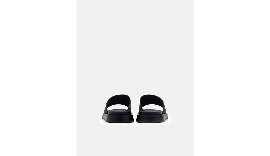 Rubber Slide Sandals.